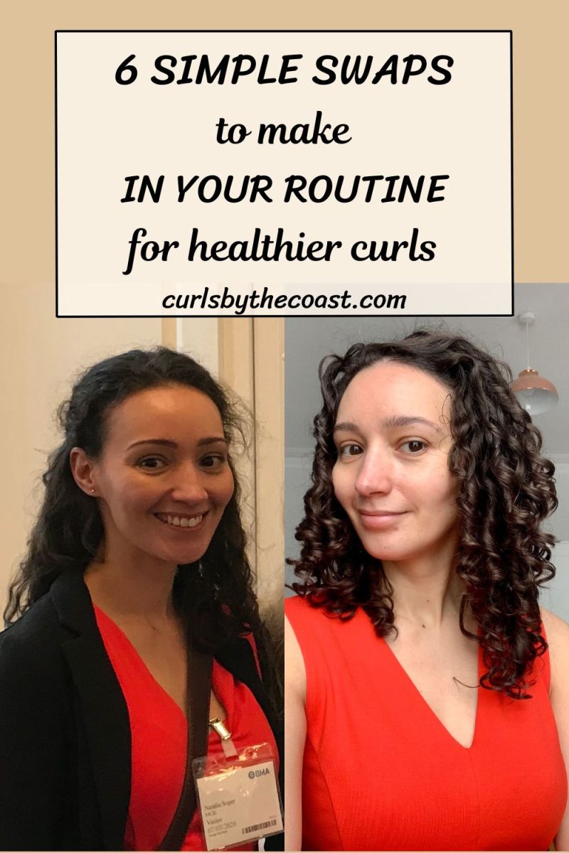 6 simple swaps to make in your hair routine for healthier curls – Curls ...