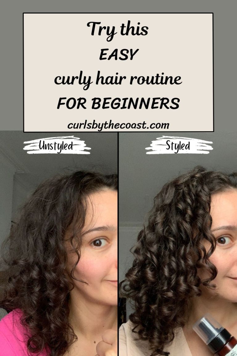 New to curl care? Try this easy curly hair routine for beginners ...