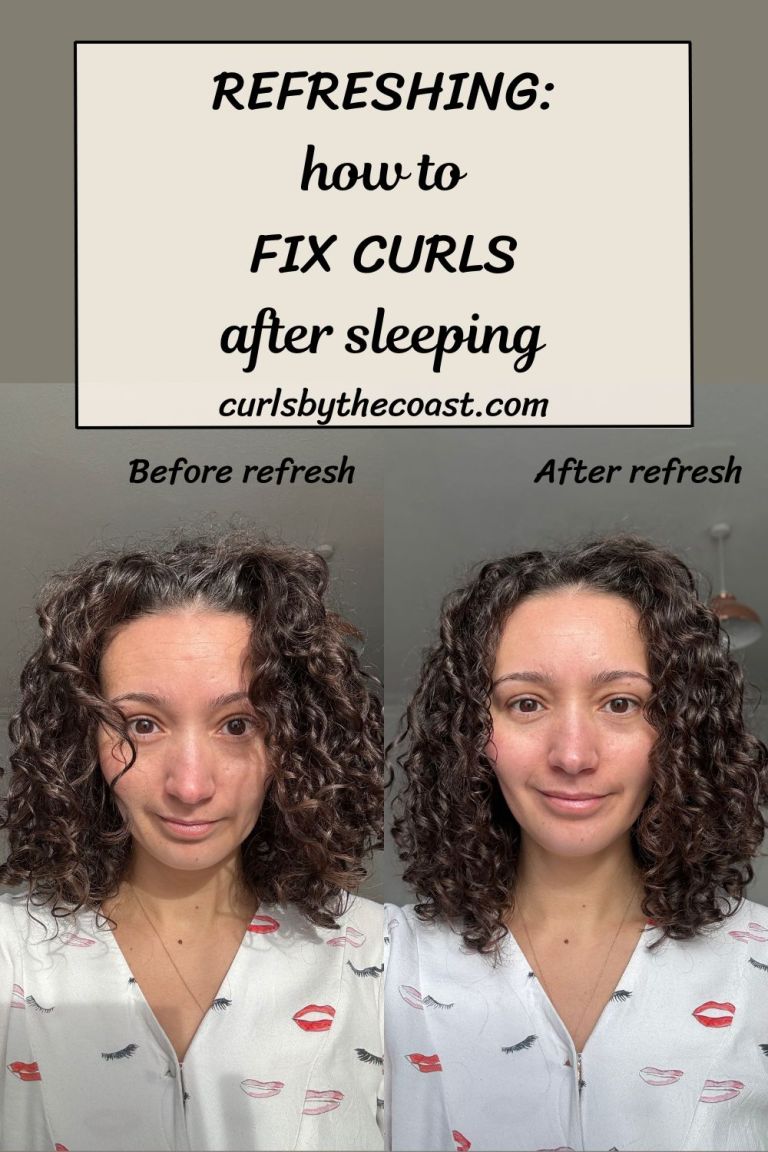 Refreshing: how to fix curls after sleeping – Curls by the Coast