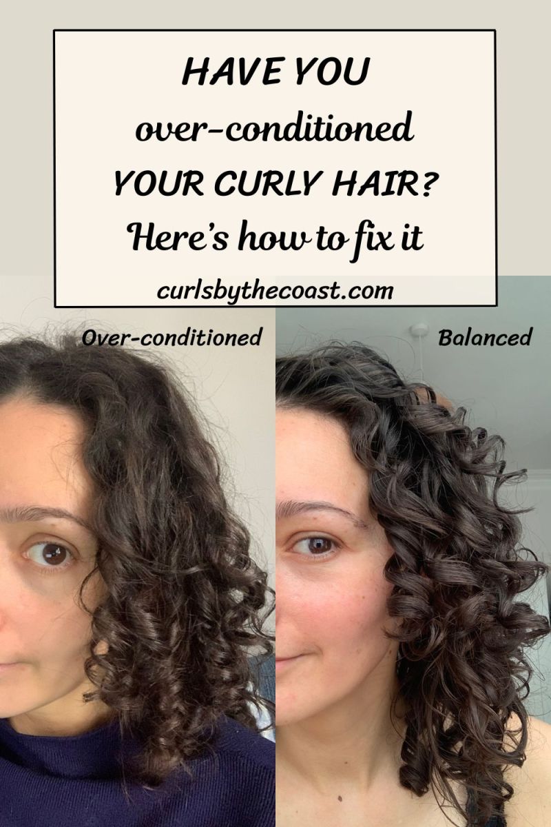 Can you over-condition curly hair? Signs of moisture overload and how ...