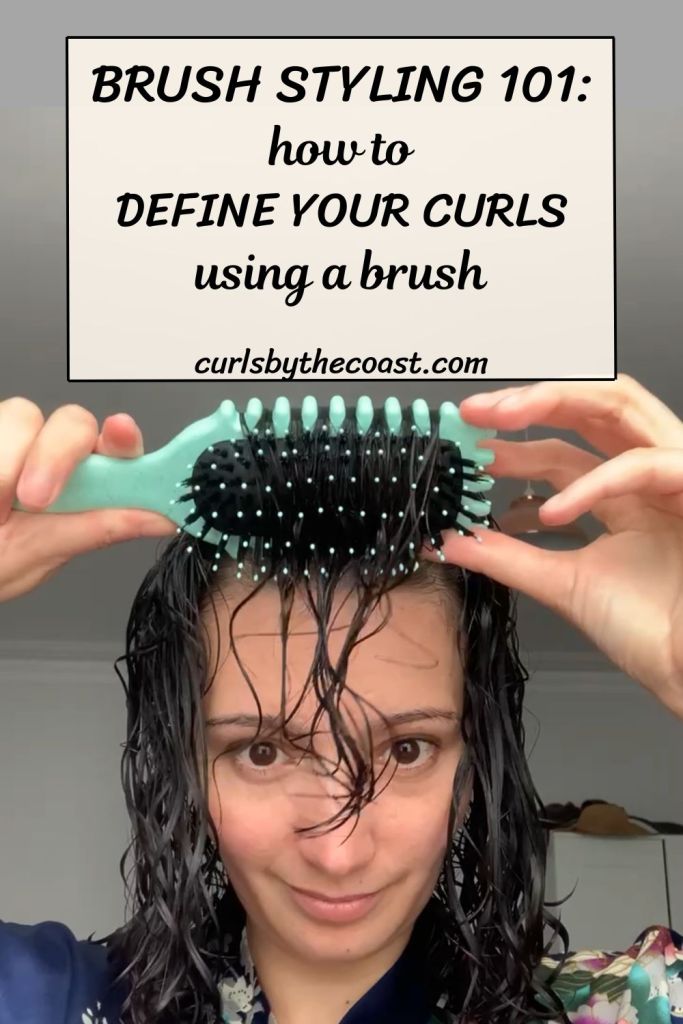 Brush Styling 101: How to use a brush to create smooth, defined curls ...